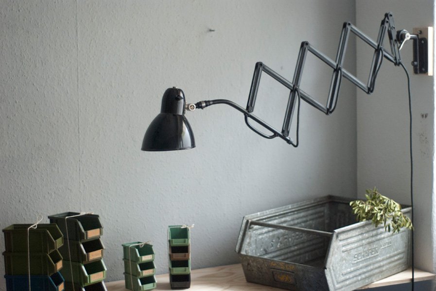 Einzigartige Scherenlampe Jacobus 2821/2407 - Fiat Lux Berlin